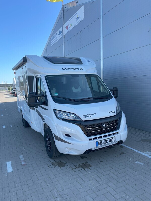 Sunlight T58 - Kompaktes Wohnmobil (65439103) Campanda.de